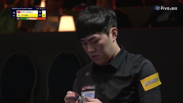 Last 32 - KIM Jun Tae 김준태 vs Murat Naci COKLU 무랏 나시 초클루. 10min H/L ...
