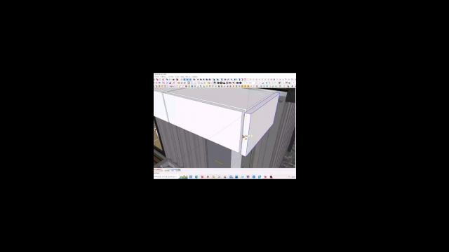 sketchUp 컨테이너 개조 3D모델링 | SOOP VOD