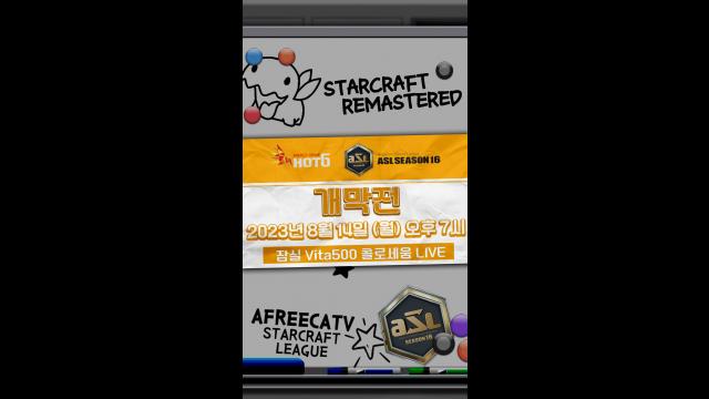 [캐치] ASL S16 예고 | 이번 시즌을 꼭 봐야하는 이유 | SOOP VOD