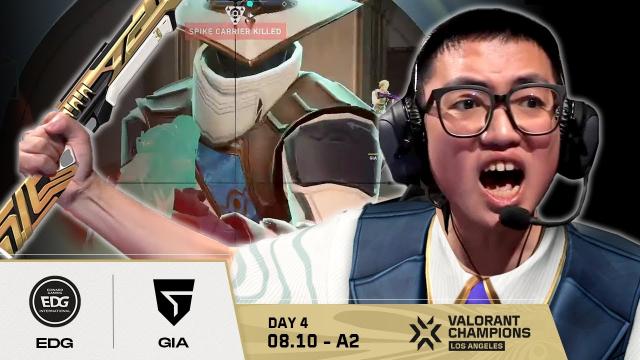 EDG vs GIA - 4일차 2경기 하이라이트 | 챔피언스 로스엔젤레스 | SOOP VOD