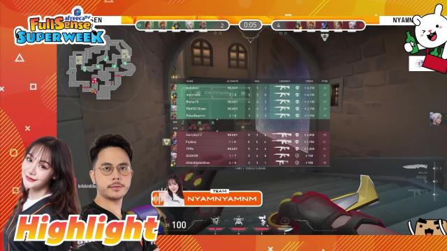 ลูกทีม Nyamnyamnm โชว์ของในช่วงรอบชิง | AfreecaTV Full Sense Super Week | SOOP VOD