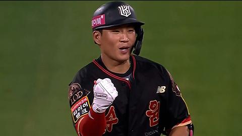 공-수에서 좋은 모습을 보여주는 강현우, 1점 도망가는 KT! | SOOP VOD