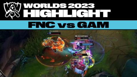 [FNC vs GAM] 2023 월드 챔피언십 하이라이트 | 10월 20일 | SOOP VOD