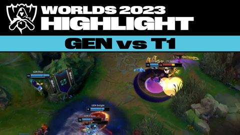 [GEN vs T1] 2023 월드 챔피언십 하이라이트 | 10월 20일 | SOOP VOD