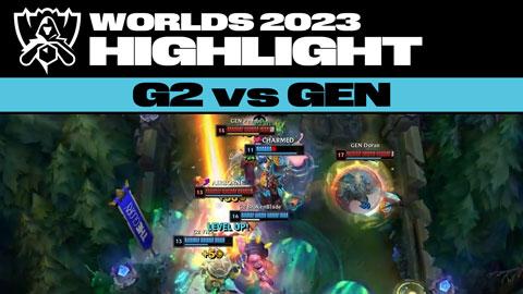 [G2 vs GEN] 2023 월드 챔피언십 하이라이트 | 10월 21일 | SOOP VOD