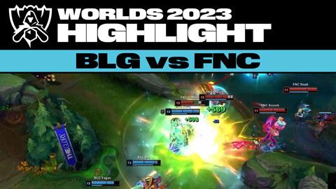 [BLG vs FNC] 2023 월드 챔피언십 하이라이트 | 10월 22일 | SOOP VOD