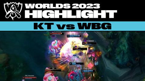 [KT vs WBG] 2023 월드 챔피언십 하이라이트 | 10월 22일 | 아프리카TV VOD