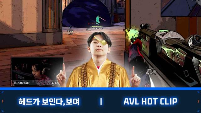 헤드가 보인다, 보여 | AVL HOT CLIP | SOOP VOD
