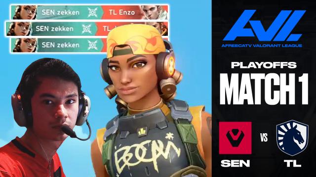 SEN vs. TL - Playoffs - Semi Finals Highlight | AVL 2023 | SOOP VOD