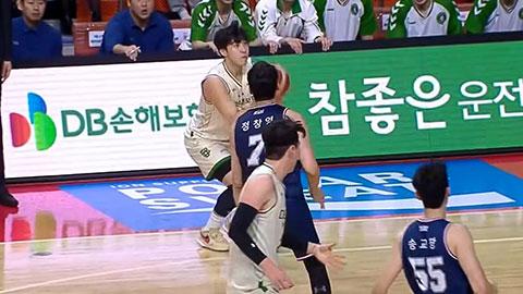 김영현의 연속 3점포로 쉽게 역전하는 DB! | SOOP VOD