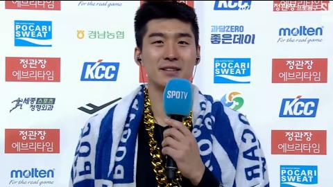 오늘 경기의 MVP, 양홍석 선수 인터뷰 | 아프리카TV VOD