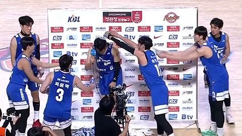 SK vs KCC 경기 MVP 안영준선수 인터뷰 | SOOP VOD