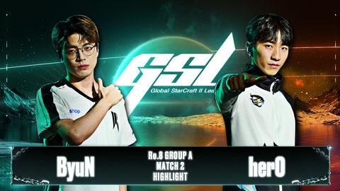 8강 A조 2경기 변현우 vs 김준호 하이라이트｜2024 GSL 시즌1 | SOOP VOD