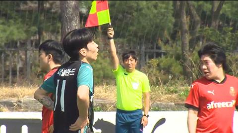 오프사이드로 동점골이 취소된 TEN FC | SOOP VOD