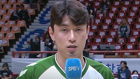 DB 강상재 인터뷰, 3차전까지 흐름에 대해? | SOOP VOD