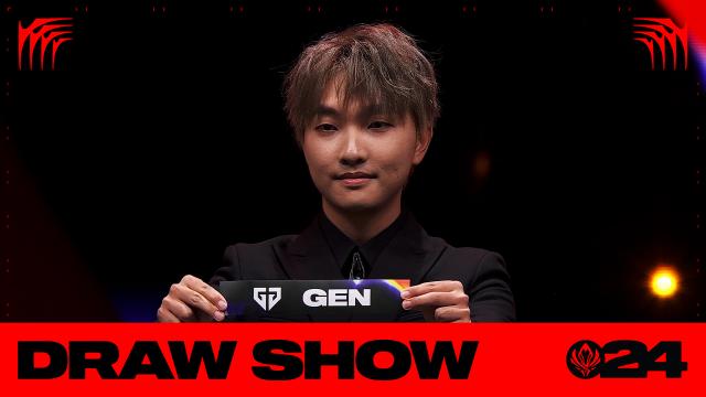 브래킷 스테이지 대진 추첨식 | 2024 MSI | SOOP VOD