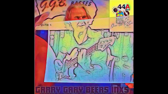 Garry Gary Beers INXS bassist rock music performance video. Shine Like ...