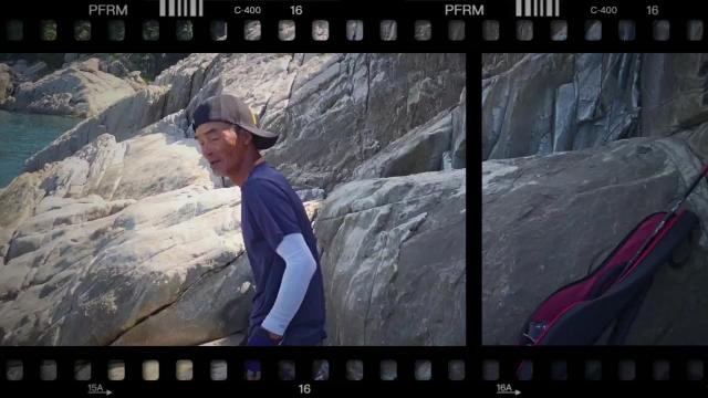 갯바위에서의 물싸다~구(JS저승사자) | 아프리카TV VOD