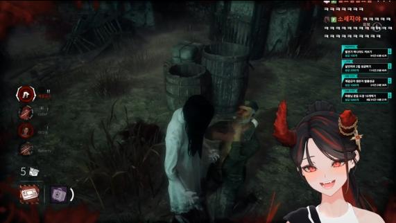 [캐치](소리 주의!) 제갈금자"마왕님 살려줘~ 시바RRR 우엑~~와아악!!! 나 죽었는데?"반응 | SOOP VOD