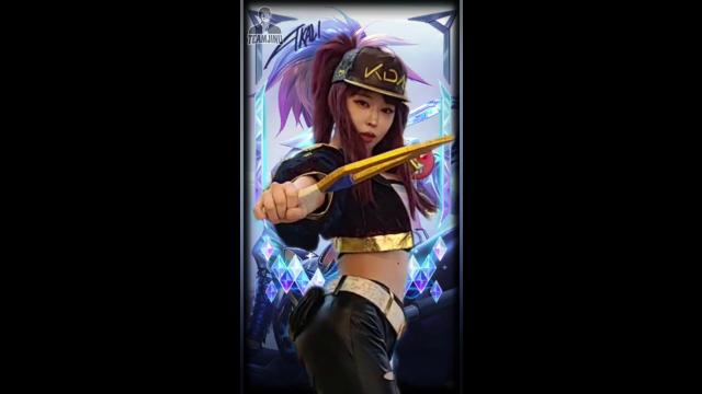 [팀진우] KDA아칼리 코스프레 - 채소 "슈퍼노바" 리액션 | SOOP VOD