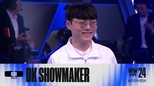 DK ShowMaker 인터뷰 | 10.03 | 2024 월드 챔피언십 | SOOP VOD