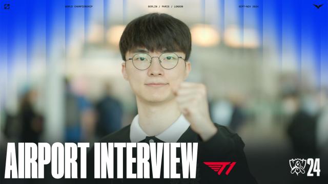 T1 출국 인터뷰 | 2024 월드 챔피언십 | SOOP VOD