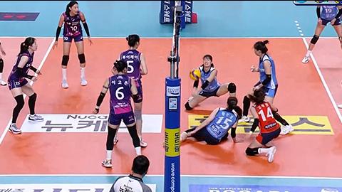 IBK기업은행-흥국생명의 좋은 수비로 길어지는 랠리! | 아프리카TV VOD