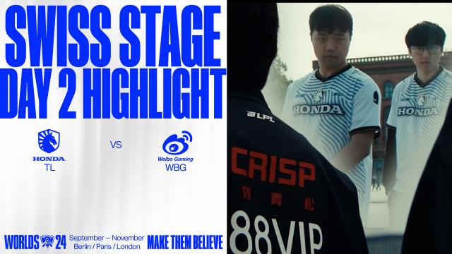 [TL vs WBG] 2024 WORLDS SWISS STAGE 하이라이트 | 10월 04일 | SOOP VOD