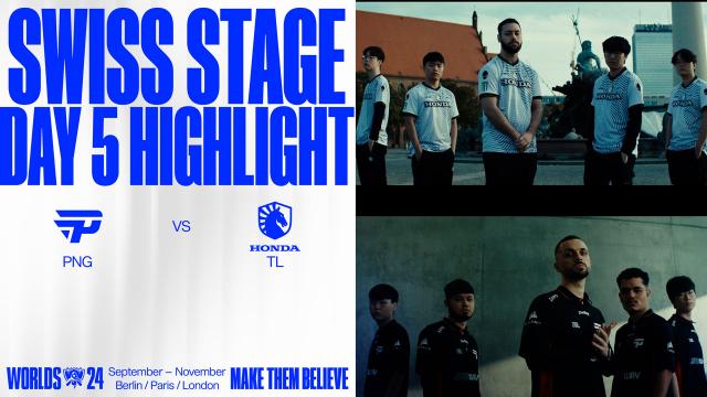 [PNG vs TL] 2024 WORLDS SWISS STAGE 하이라이트 | 10월 07일 | SOOP VOD