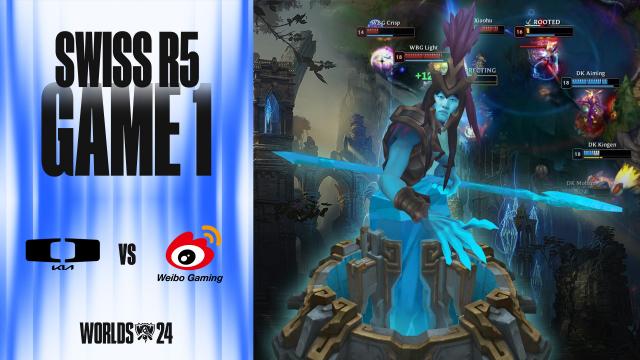 넥서스타 | DK vs WBG 게임1 하이라이트 | 스위스 스테이지 Day9 | 10.13 | 2024 월드 챔피언십 | SOOP VOD